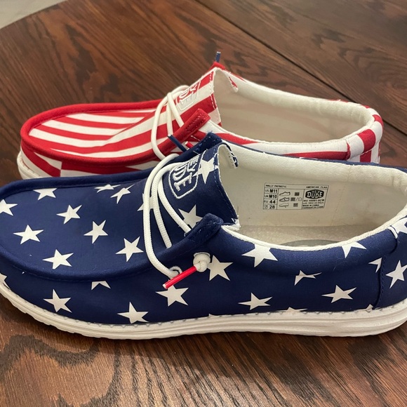 Hey Dude | Shoes | Hey Dude American Flag | Poshmark